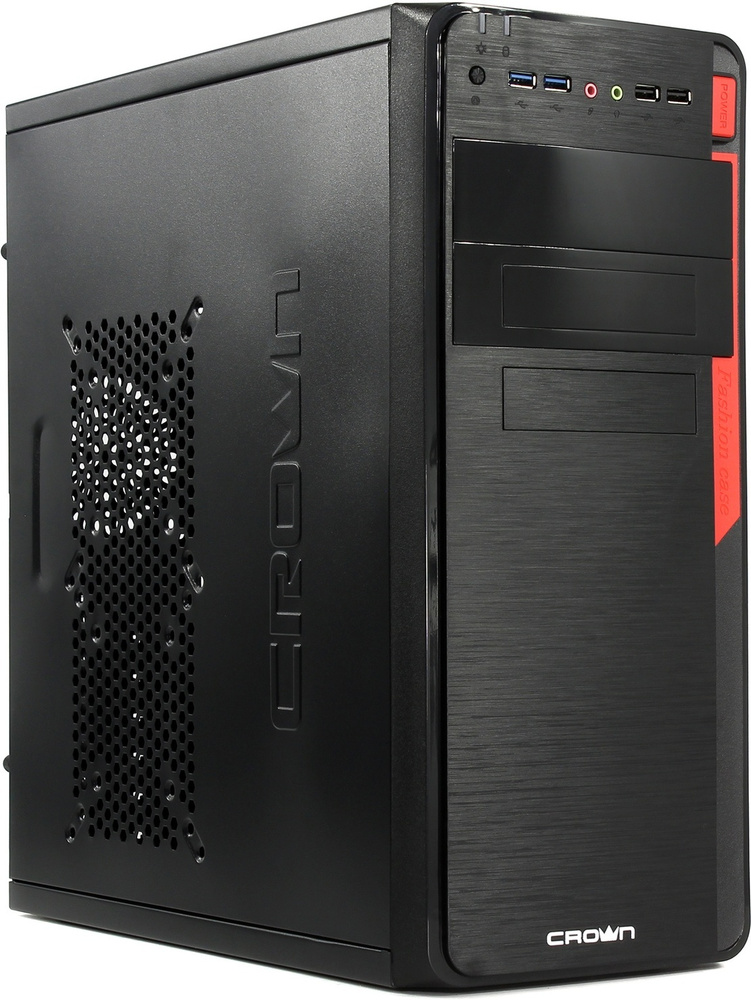 Crown Компьютерный корпус Корпус CMC-C503, ATX, Midi-Tower, 2xUSB 3.0 ...