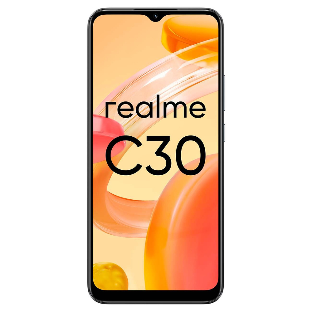 Смартфон realme C30 4/64 Denim Black (RMX3581) 64 ГБ 4 ГБ Черный 2 SIM ...