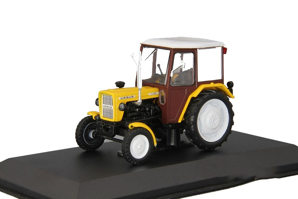 Модель коллекционная Tractor ursus C330 тракторы #91 коричневый/желтый ...