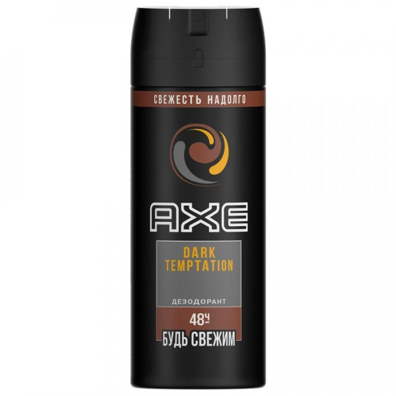 Дезодорант-антиперспирант, аэрозольный, AXE Dark Temptation 150мл ...