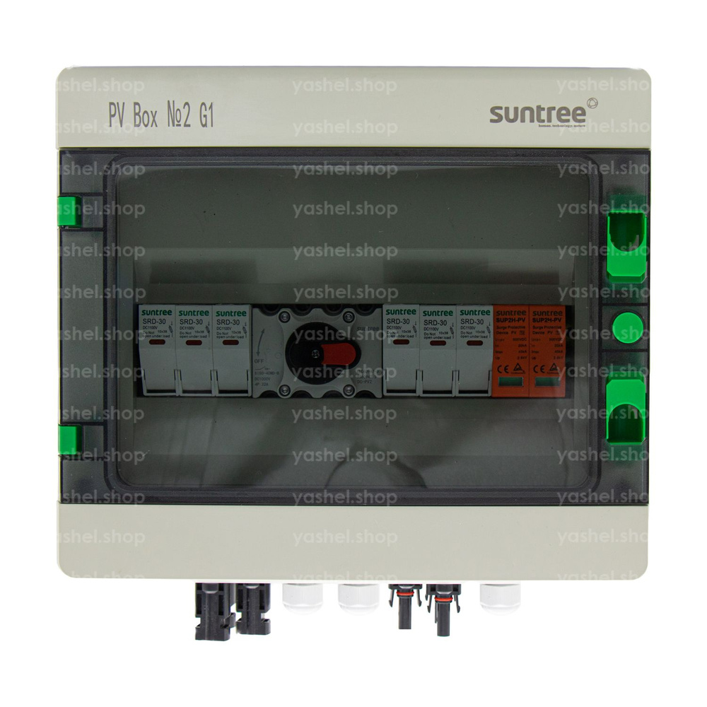 Купить Solar Combiner Box Santree PVBox №2 G1 15A Автомат DC УЗИП DC по низкой цене в интернет ...