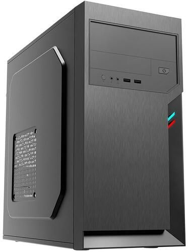 Foxline Компьютерный корпус FL-702_1000568102, черный (FL-702-FZ450-U32) - купить с доставкой по ...