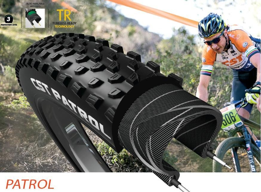 Покрышка CST 29 X2.25 PATROL C1846 60TPI Foldable Mountain - купить с ...