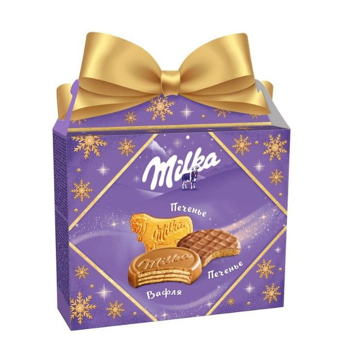Набор печенья и вафель Milka - купить с доставкой по выгодным ценам в ...