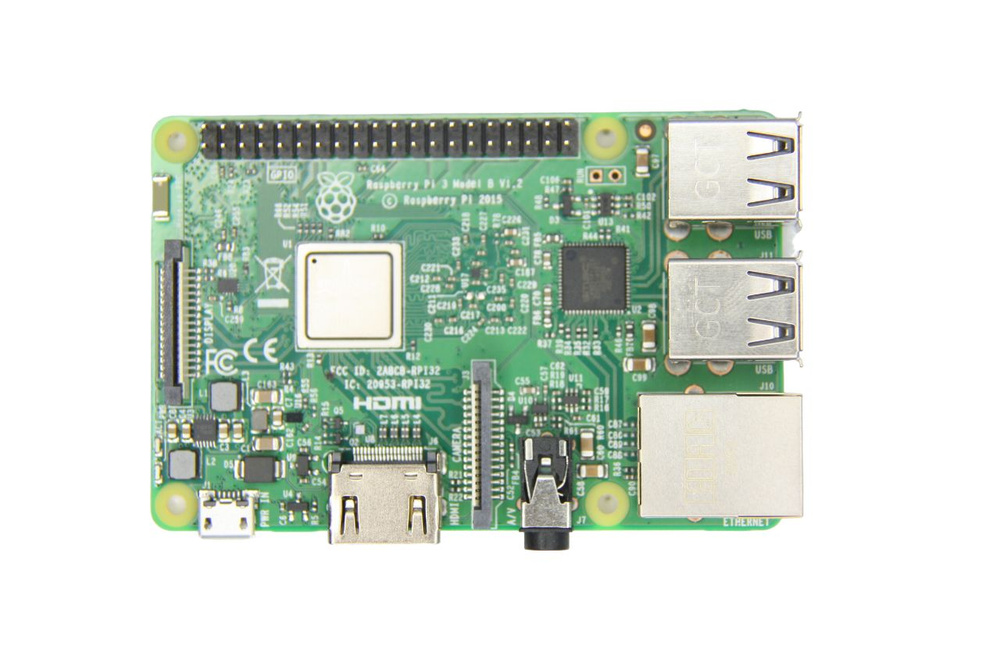 Микрокомпьютер Raspberry Pi Мини ПК 3 Model B - купить по низким ценам ...