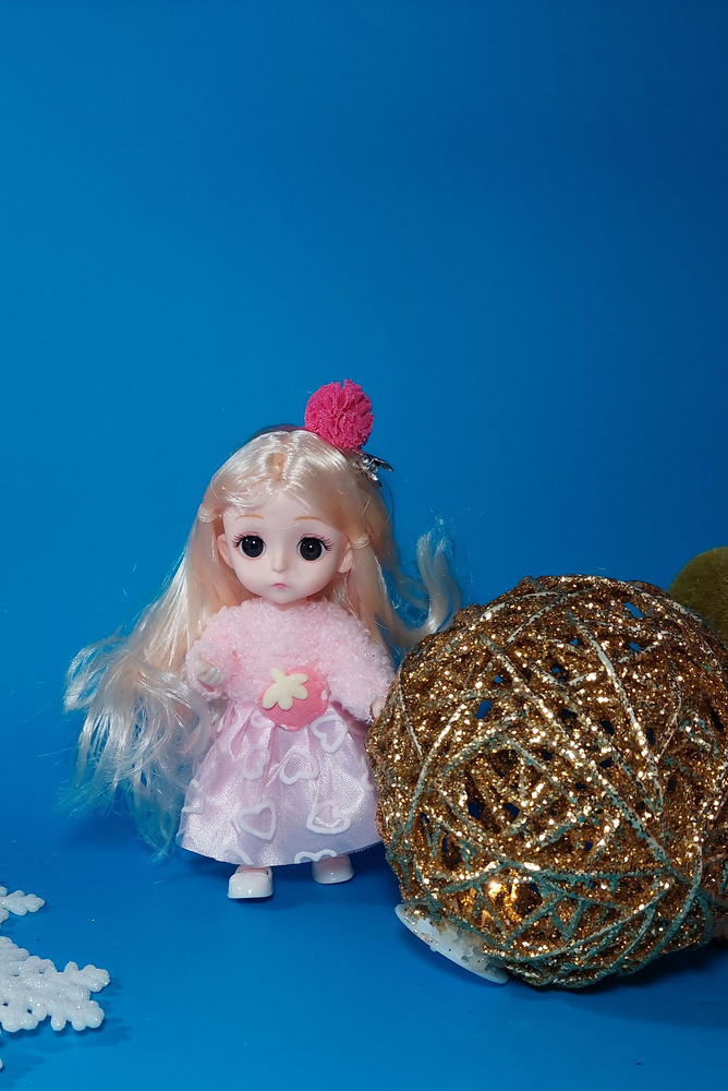 кукла шарнирная, маленькая кукла 16 см с акриловыми глазами - купить с ...