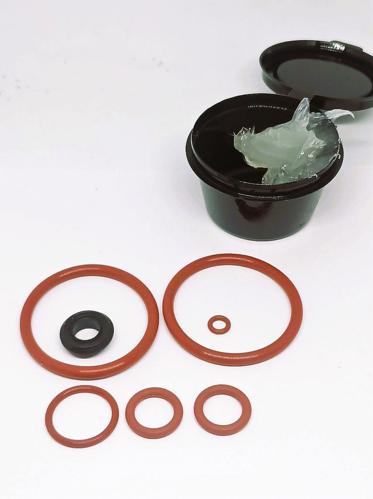 Комплект уплотнителей для кофемашин KRUPS с силиконовой смазкой ...