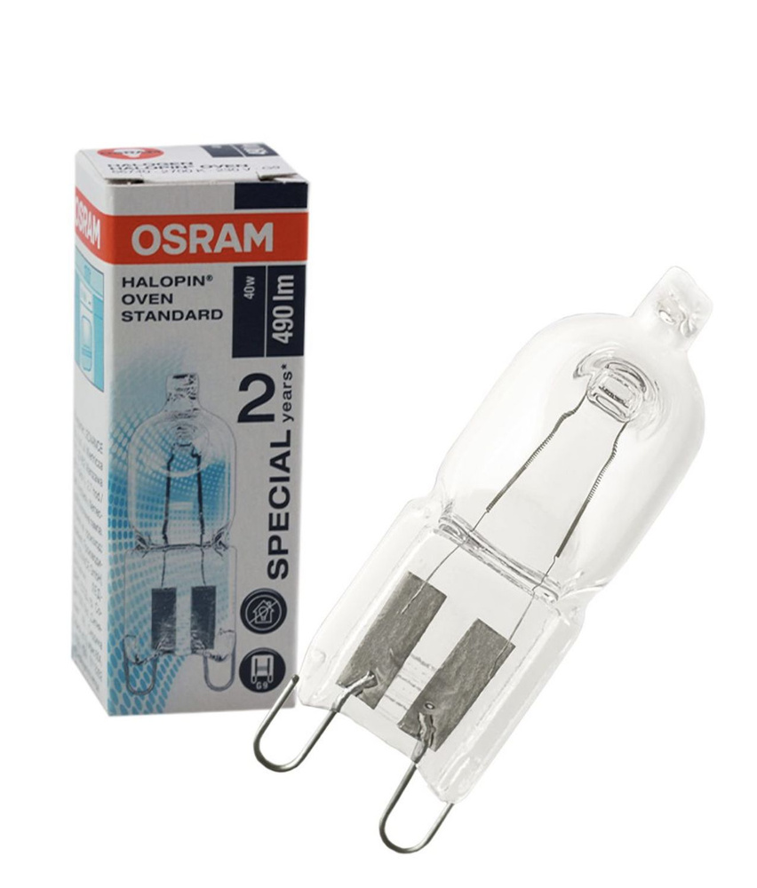 Галогенная Лампа специальная OSRAM G9 Капсула 490 Лм 2700 К - купить в ...