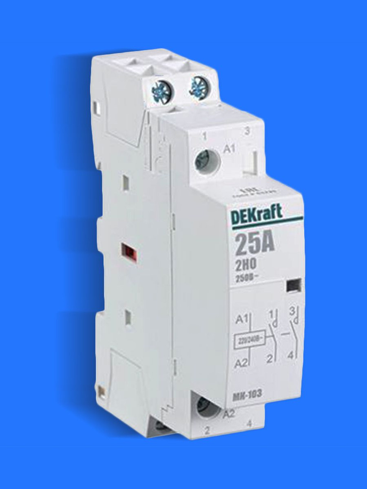 Контактор модульный 25А 230В 2НО МК-103 Systeme Electric - купить с ...