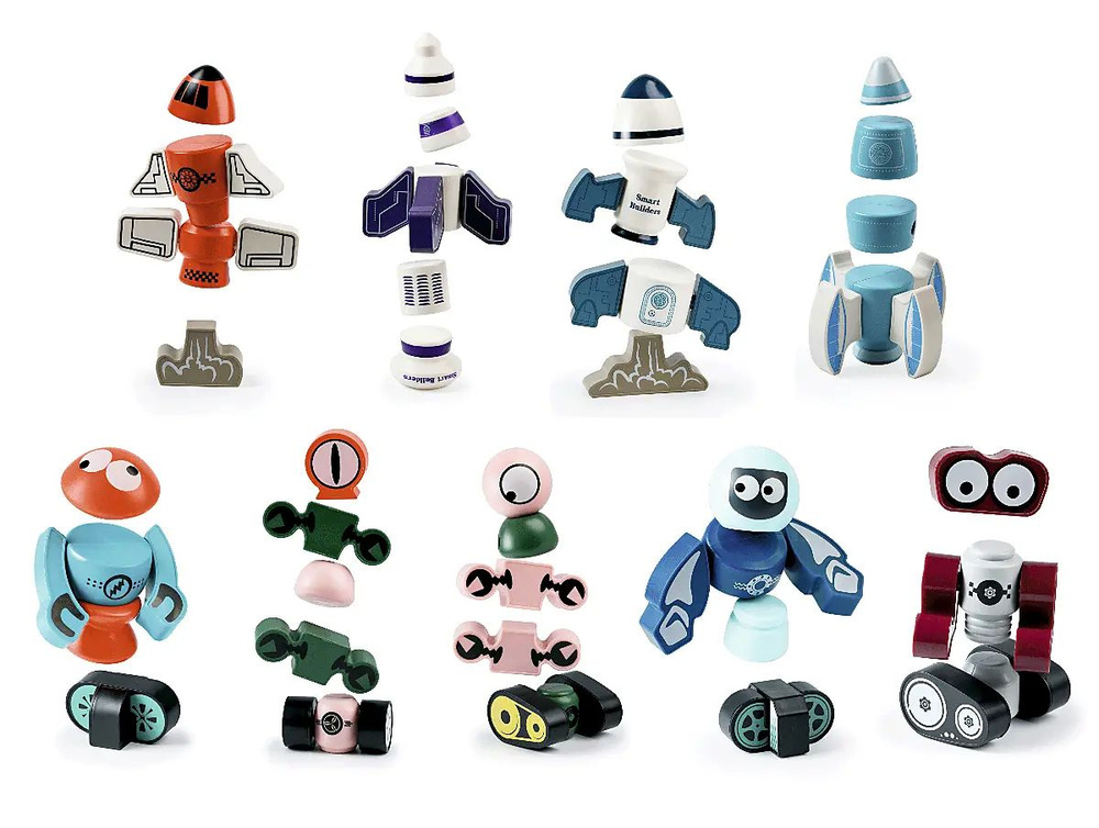 Конструктор магнитный Magnetic robots Роботы, 68 деталей - купить с ...