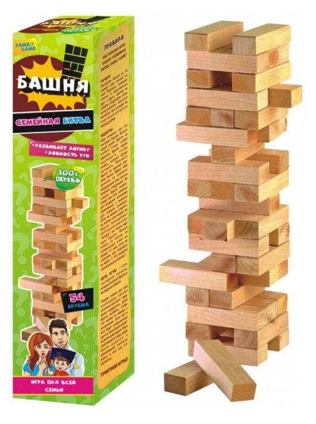 Настольная игра Башня Семейная битва - купить с доставкой по выгодным ...