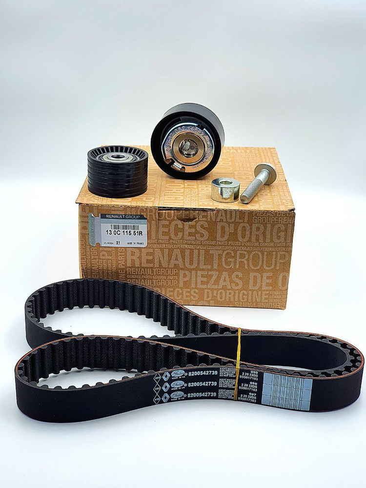 Комплект ремня ГРМ Рено Дастер, Каптур, Меган, Гранд Сценик, Трафик ...