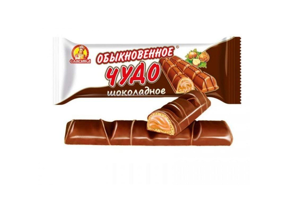 Батончик шоколадный "Обыкновенное чудо шоколадное", 55 гр*10 шт ...