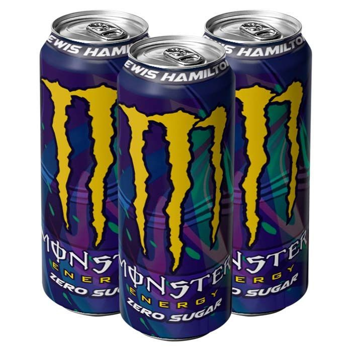 Энергетический напиток Monster Energy Lewis Hamilton 44 Zero (LH-44 ...