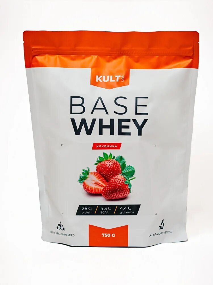 Культлаб Сывороточный протеин, Ванильный, 750 гр / Kultlab Base Whey bag, 750 гр - купить с ...
