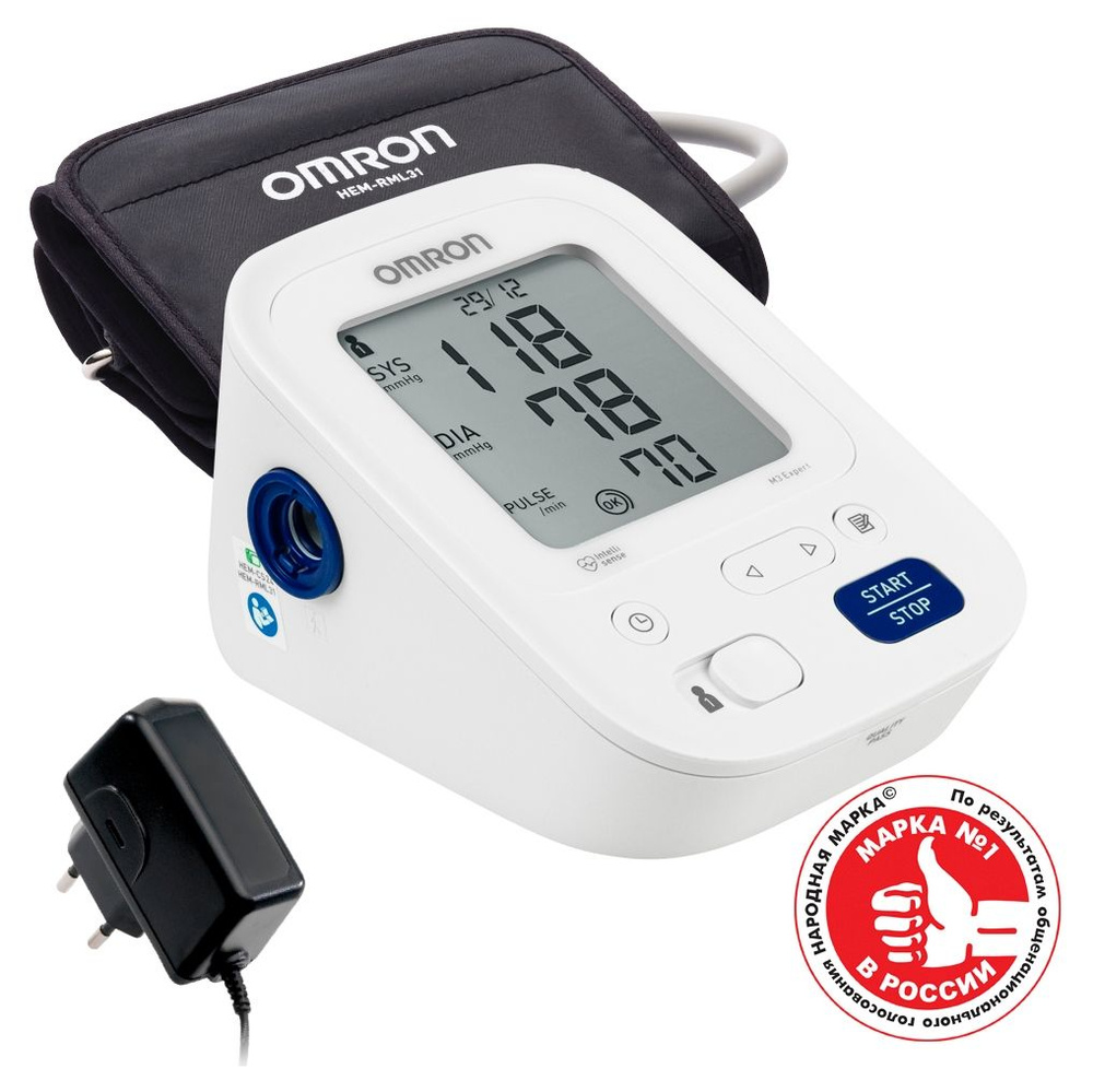 Тонометр OMRON М3 Expert (HEM-7154-ALRU) - купить с доставкой по ...