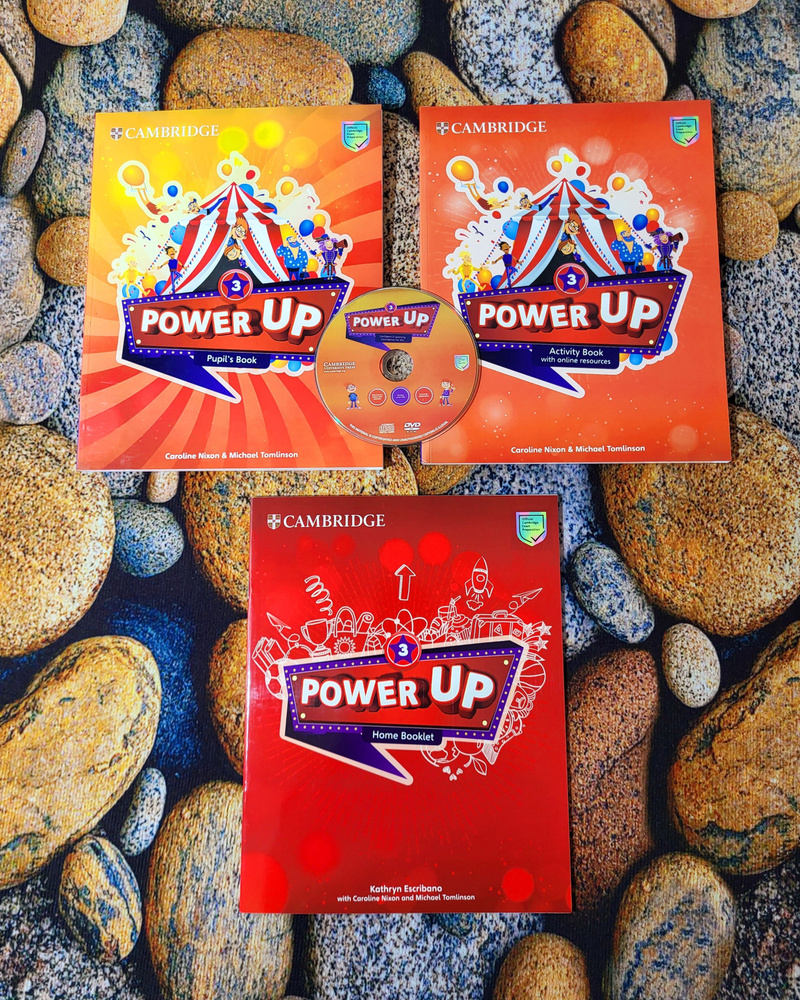 Power Up 3, Учебник - Pupil's Book + Рабочая Тетрадь - Activity Book ...