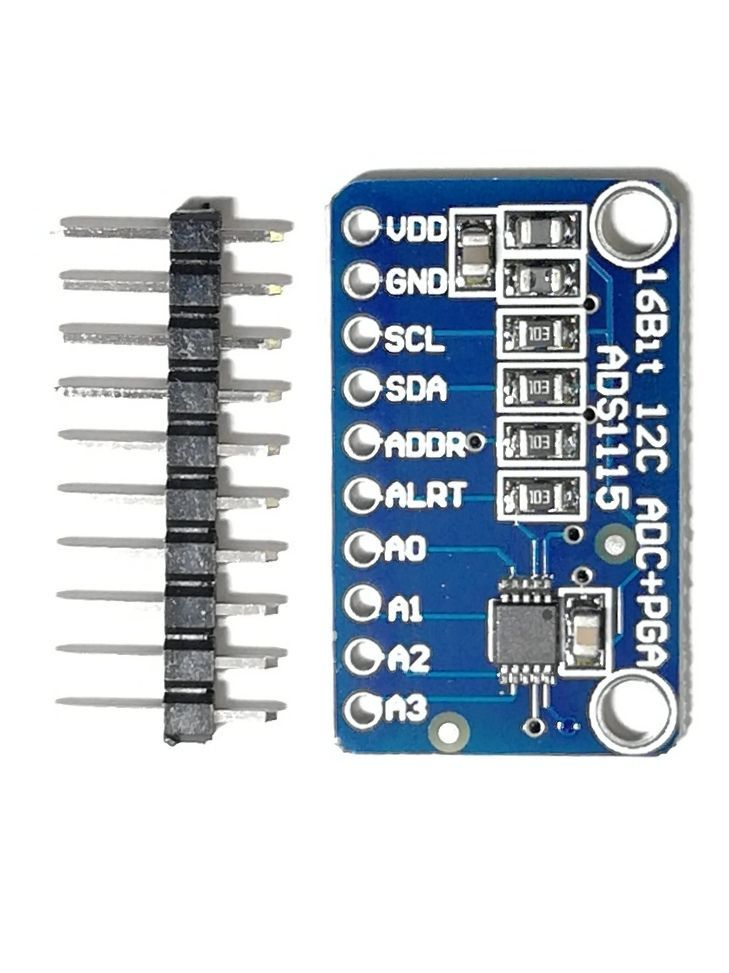 Модуль АЦП ADS1115 (16 бит) - купить с доставкой по выгодным ценам в ...