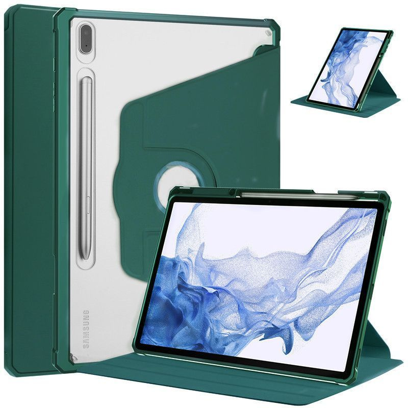 720 Вращение Чехол MyPads для Samsung Galaxy Tab S7 Plus, Tab S7 FE ...