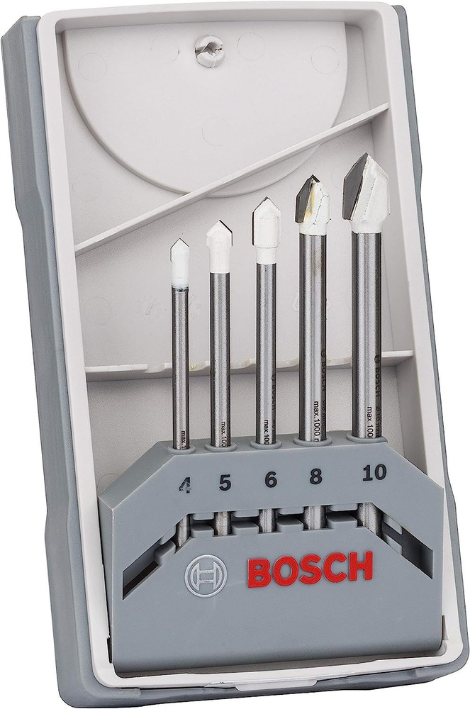 Набор X-Pro 5 свёрл Bosch CYL-9 Ceramic, 5 предметов, 4-10 мм ...