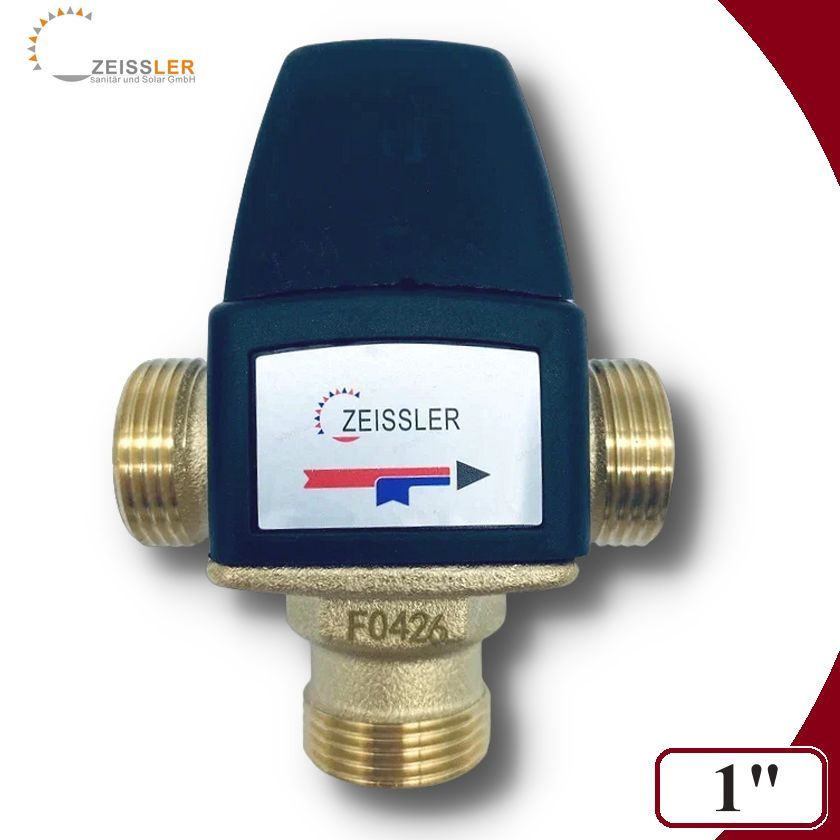 Термостатический смесительный клапан 1" ZEISSLER, (35-60, Kvs-1,6) - купить в интернет-магазине ...