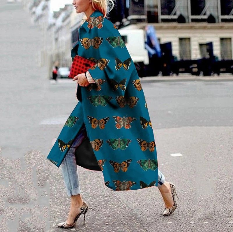 Пальто Max Mara, Демисезон, размер 42, цвет темно-зеленый ...