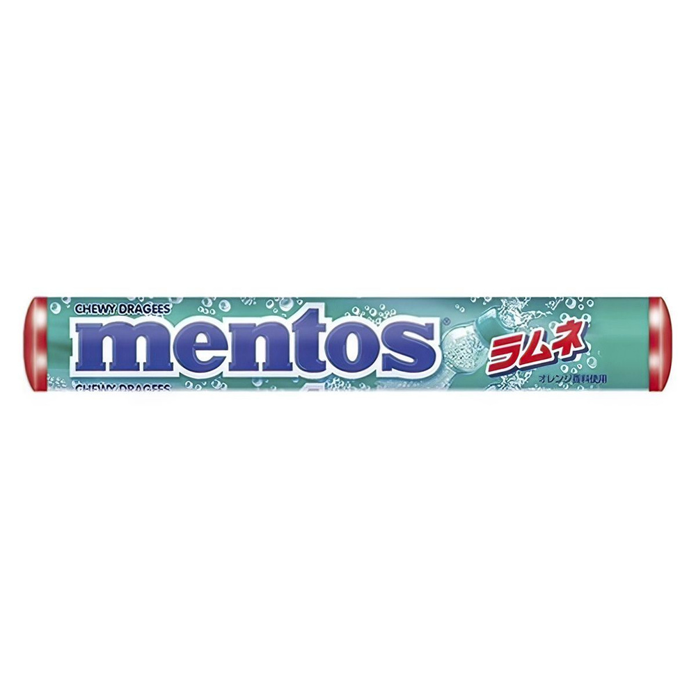 Жевательные конфеты Mentos Ramune со вкусом газировки (Япония), 37,5 г ...