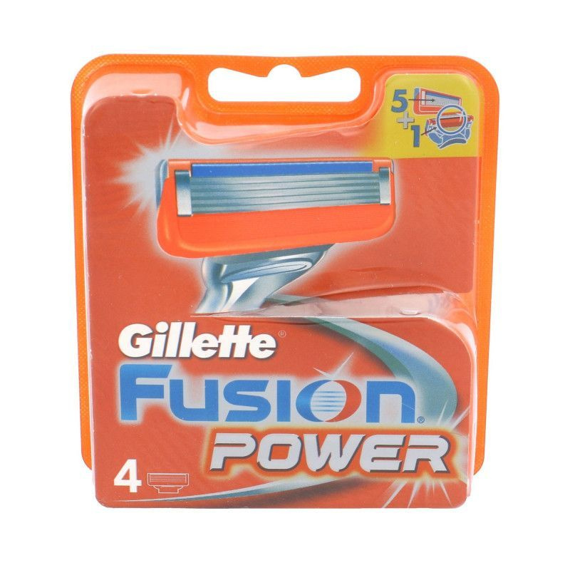 Сменные кассеты лезвия Gillette Fusion5 Power Насадки Джилет с 5 ...
