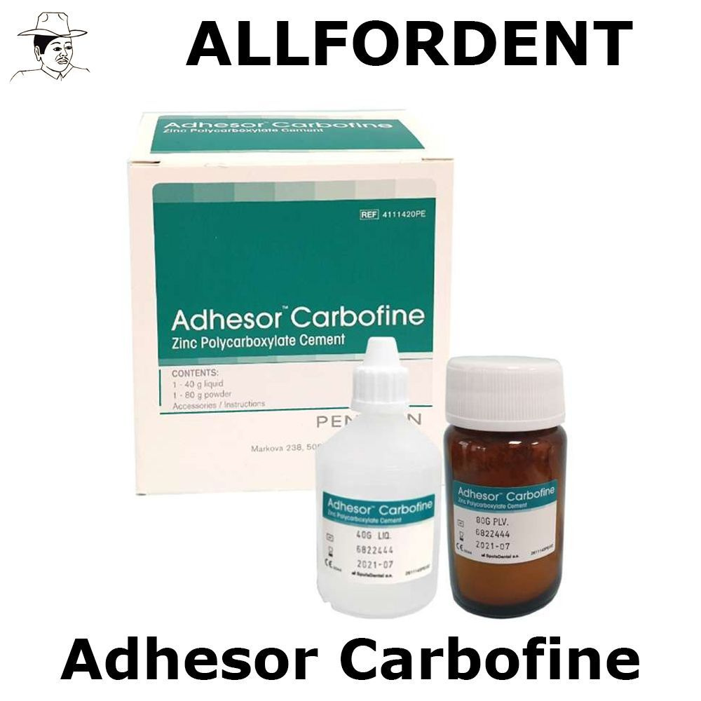 SpofaDental - Адгезор Карбоайн, пломбировочный цинк-фосфатный цемент ...