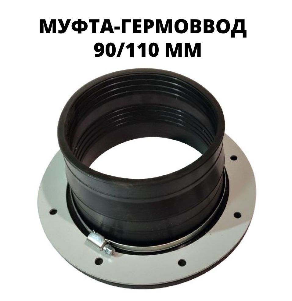 Муфта-гермоввод для труб Гермо-С, 90/110 мм, 25533 - купить по выгодной ...