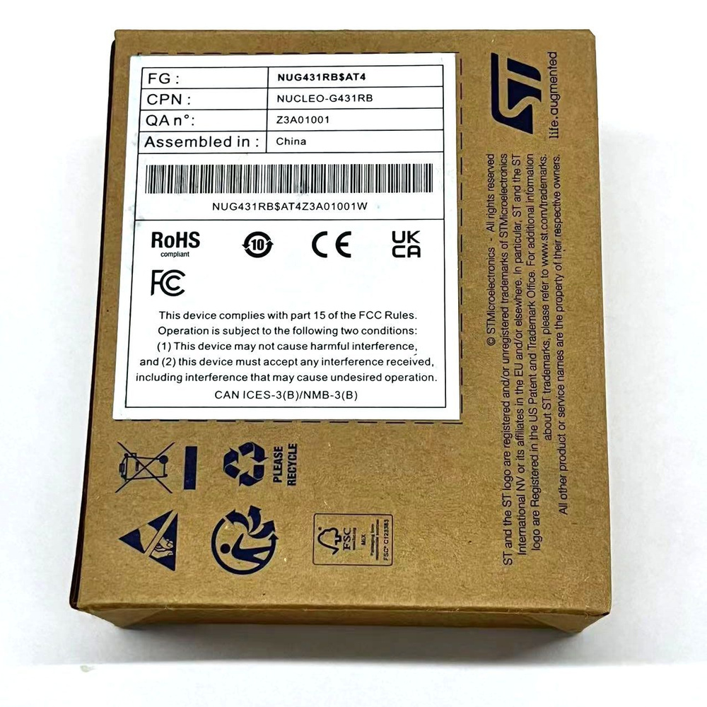 NUCLEO-G431RB Плата разработки STM32 Nucleo-64 с микроконтроллером ...
