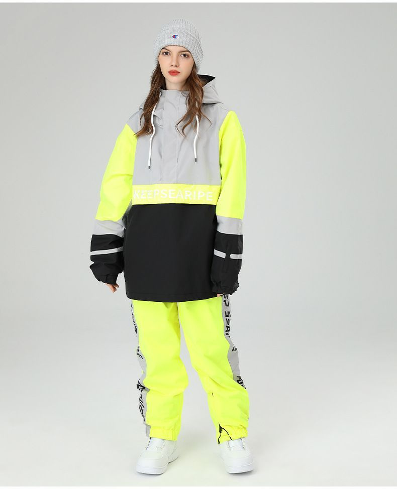 Комплект верхней одежды Женский, Мужской SYJWY Карманы Зима, размер 48 Повседневный желтый ...