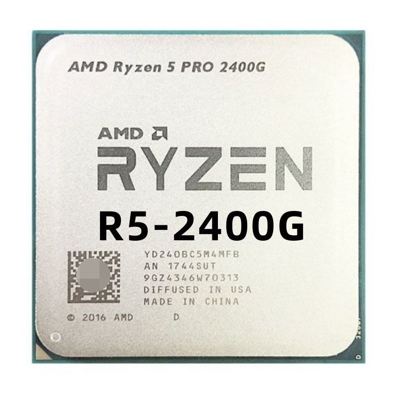 Процессор AMD AMD R5 2400G Ryzen 5, OEM (без кулера), 4 яд., 3.6 ГГц ...
