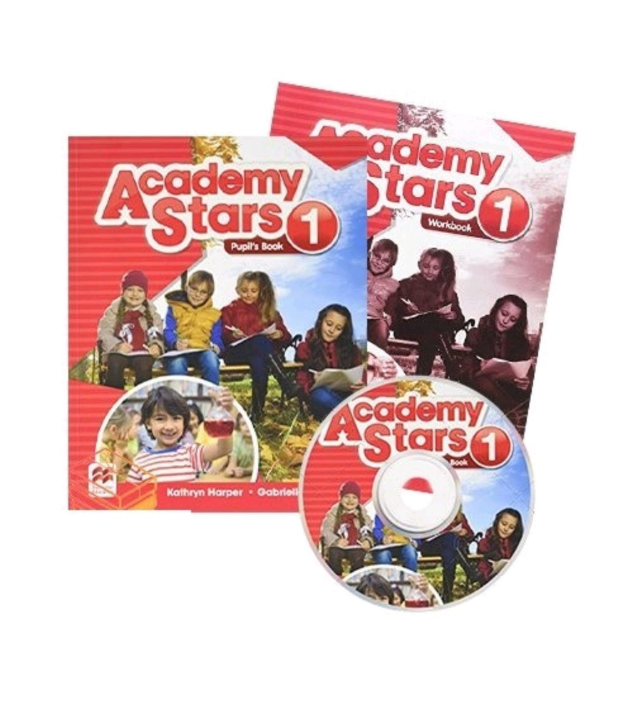 Academy Stars 1. Pupils Book+Workbook+CD - купить с доставкой по ...