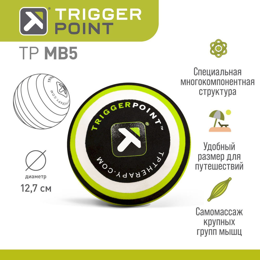 Массажный мяч Trigger Point MB5, 12.7 см - купить с доставкой по выгодным ценам в интернет ...