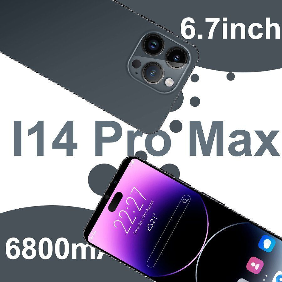 Смартфон I14 pro max - купить по выгодной цене в интернет-магазине OZON (1248883083)