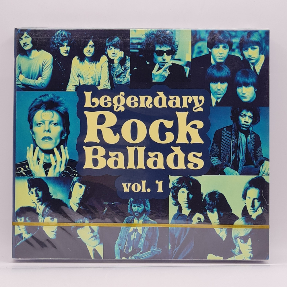 CD Legendary ROCK BALLADS vol.1 2CD диска подарочное издание - купить ...