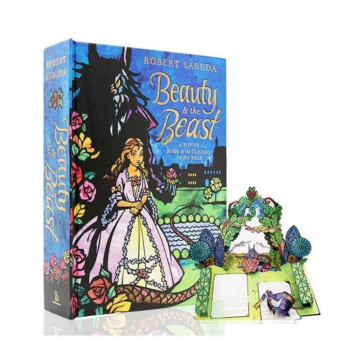 Beauty & the Beast: A Pop-up Book of the Classic Fairy Tale Sabuda ...