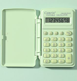 Калькулятор карманный 8-разрядный Camrin CM-328 зеленый - купить с ...