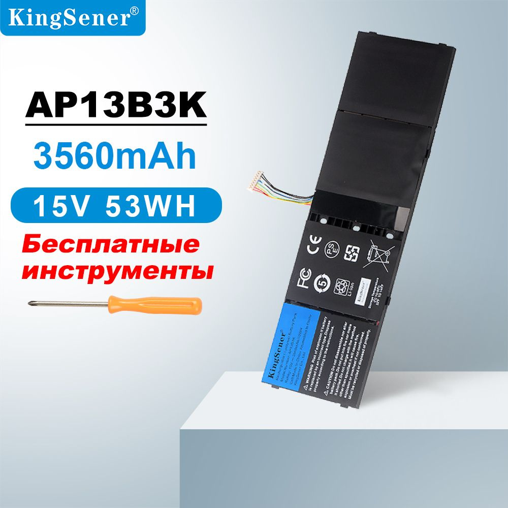 Аккумулятор ноутбука KingSener AP13B3K Acer Aspire V5 R7 V5-572G V5 ...