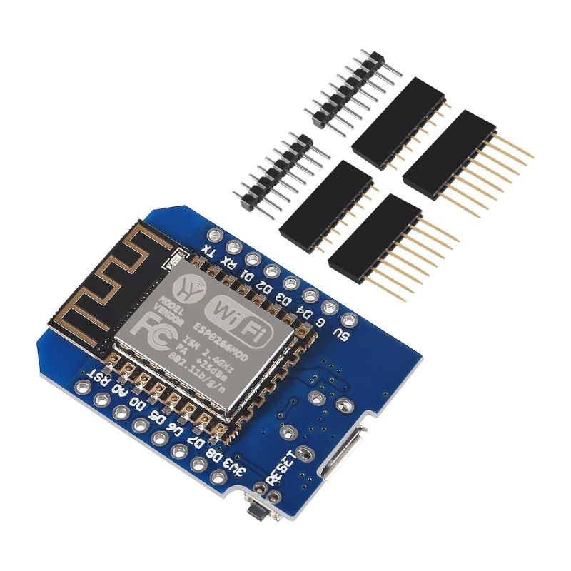 ESP8266 D1 Mini V2 micro USB CH340 модуль на основе NodeMcu Lua ESP-12 ...