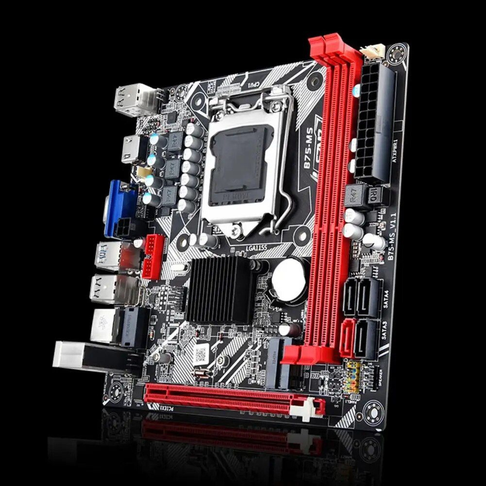 Материнская плата B75 Mini-ITX LGA 1155 M.2 WIFI купить по низкой цене ...