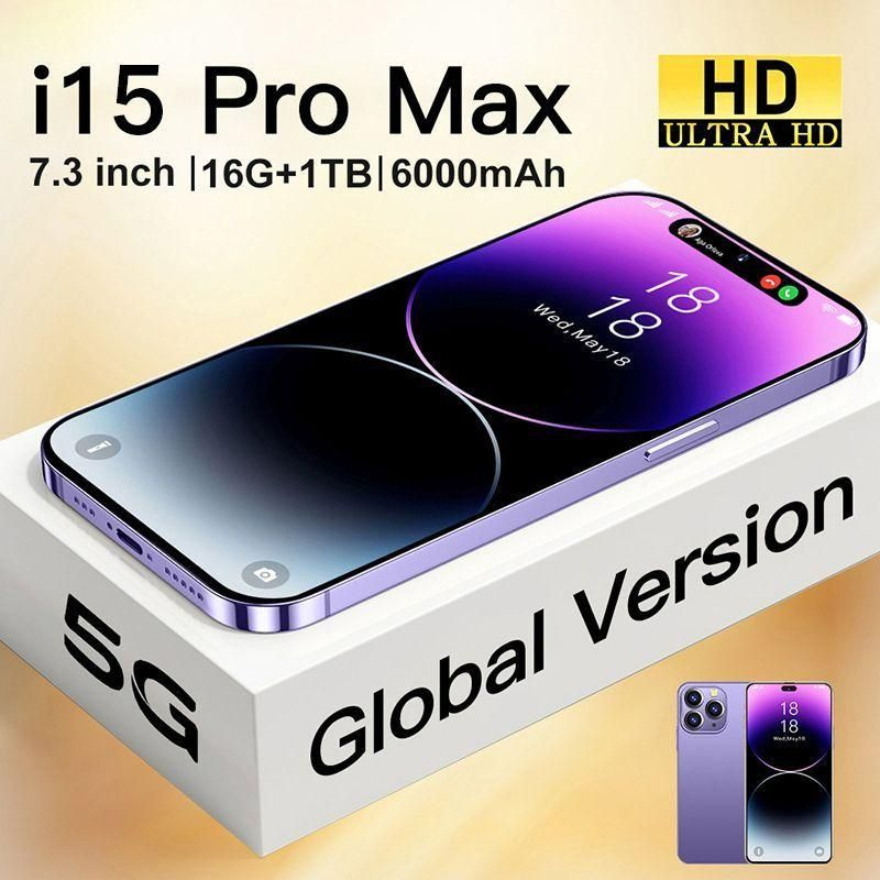 Смартфон MAIMEITE i15 pro max phone, абсолютно новый оригинальный HP ...