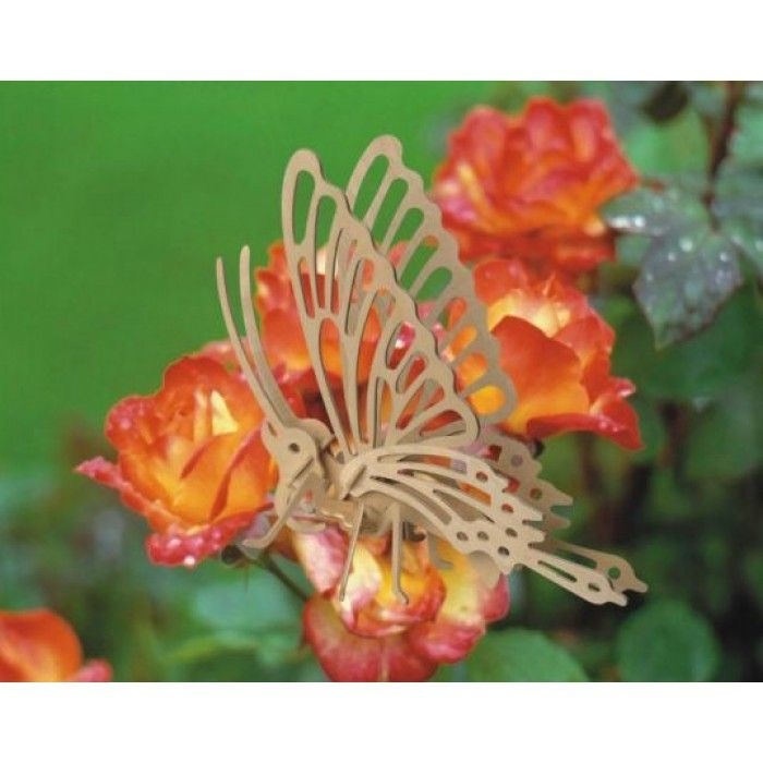 Модель деревянная сборная Бабочка 4613965 - купить с доставкой по ...