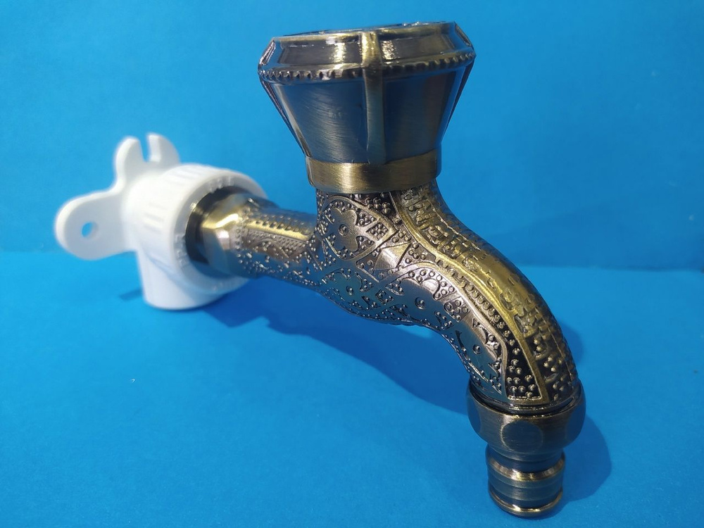 Кран с носиком ретро БРОНЗА ViEiR - купить по низкой цене в интернет ...