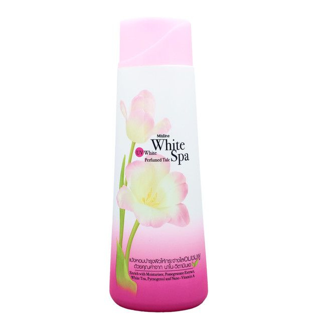 Mistine Тальк для тела White Spa UV белый парфюмированный, 200 г купить на OZON по низкой цене ...