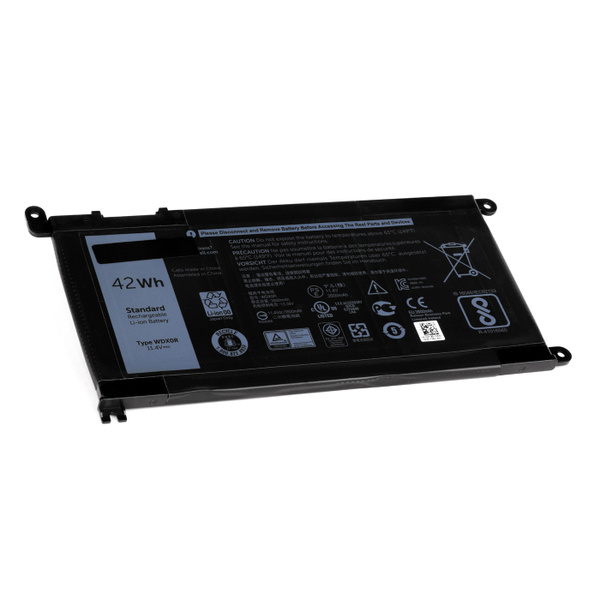 Аккумулятор для ноутбука Dell 15-5568 (11.4V, 3500mAh). PN: WDXOR ...