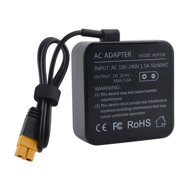 Адаптер питания ToolKitRC ADP100 100 Вт 20 в XT60 для зарядных устройств M6D M6 M7 M6DAC ISDT Q8 ...