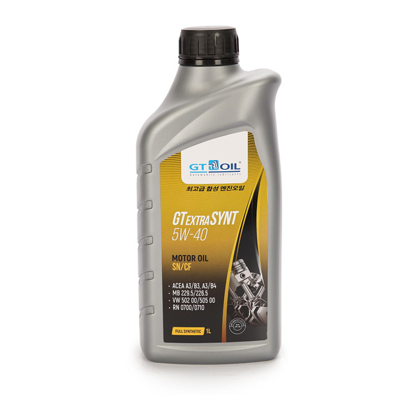 Масло моторное GT OIL 5W-40 Синтетическое 1 л купить c доставкой на ...