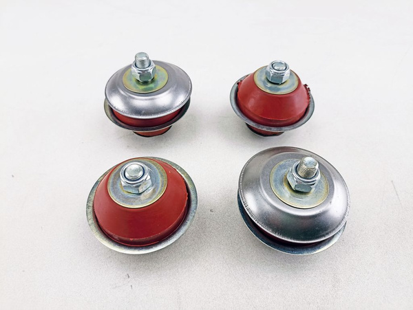 Подушка двигателя УАЗ 452, 469 (к-кт 4 шт.) КРАСНЫЕ купить на OZON по низкой цене (1841557869)